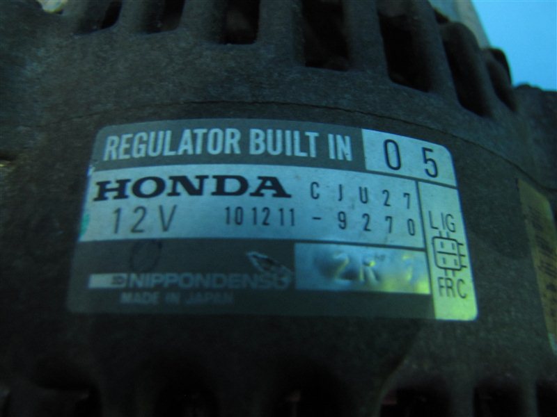 Генератор Honda CR-V кузов RD1 двигатель B20B год 1996 номер 101211-9270 B20B CR-V, Orthia ...